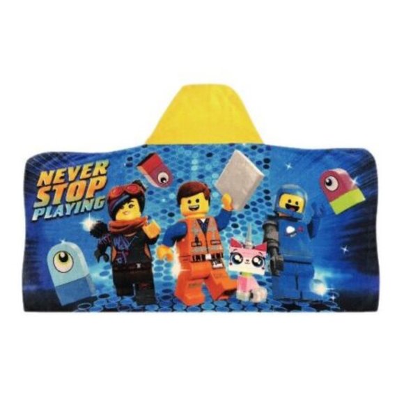 Lego | Bath | New Lego Movie Hooded Bath Beach Pool Towel 24 X 5 | Poshmark